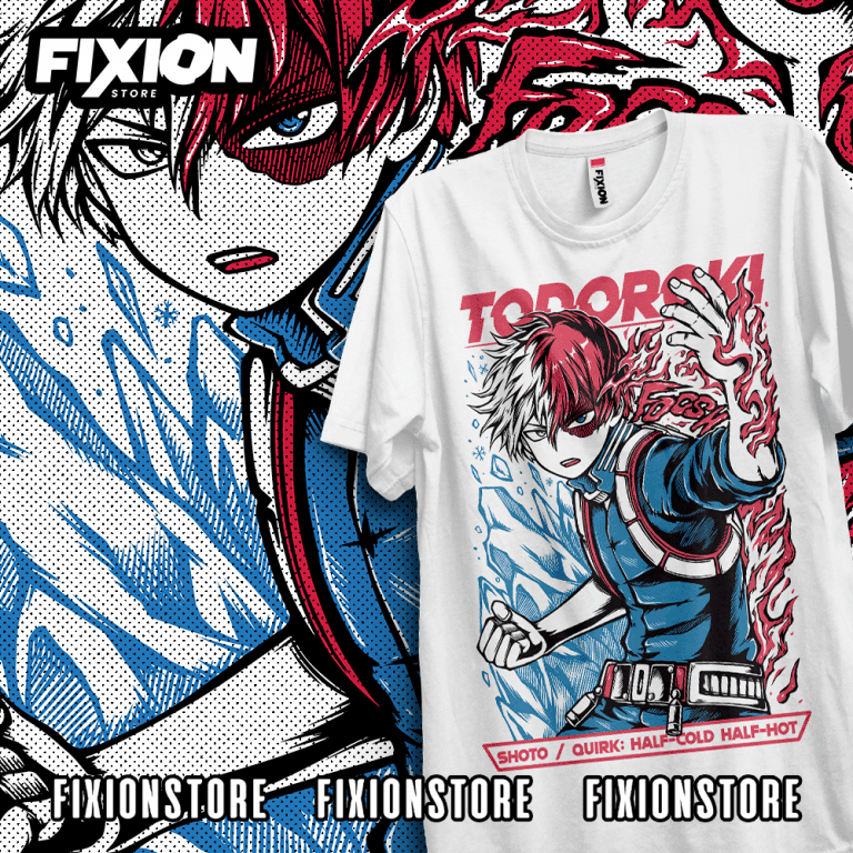 Boku no Hero - TODOROKI (blanca) - Fixion Store