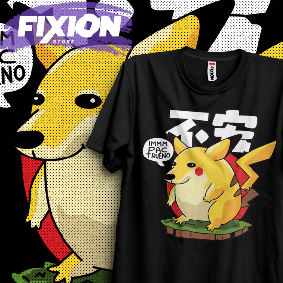 Pokemon - Pikachu Cheems #OC [N] – Fixion