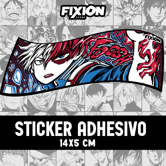 STICKER D#10 - BOKU NO HERO TODOROKI - Fixion Store
