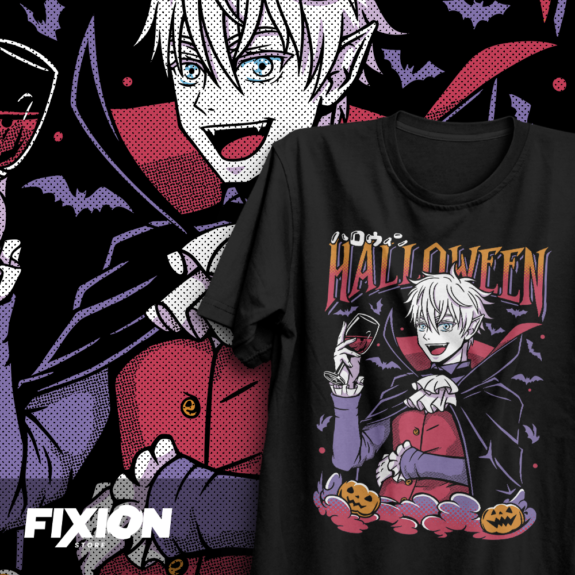 Jujutsu Kaisen - Halloween Gojo Vampiro Ojos #K4 [N] – Fixion
