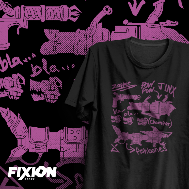 LOL / Arcane - Simbolos Jinx Lila #V7 [N] – Fixion