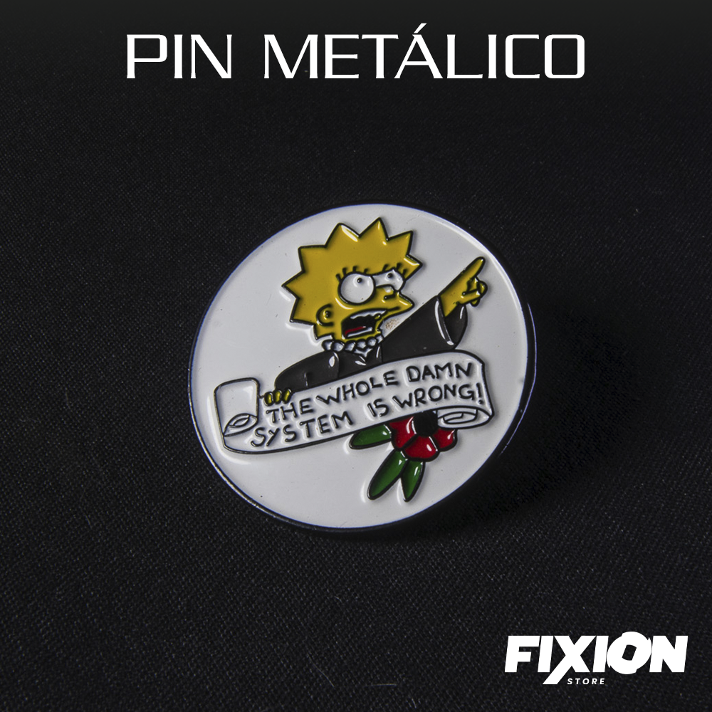 PIN METALICO - The Simpsons - Lisa – Fixion