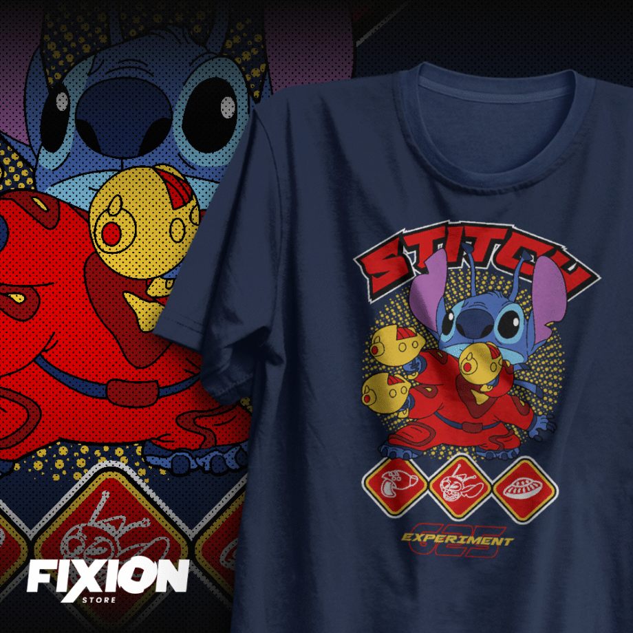 Lilo y Stitch - Apunta [Azul Marino] – Fixion